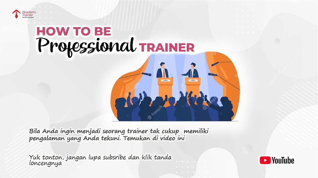 How To Professional Trainer - YouTube