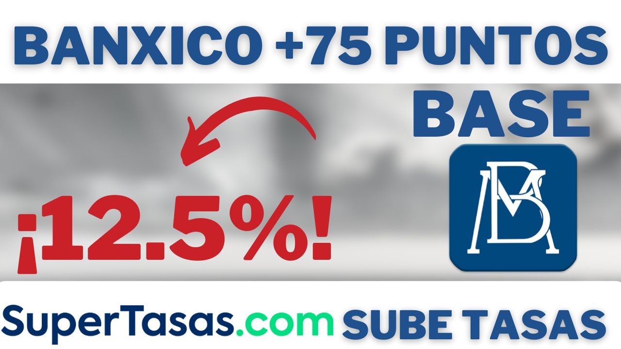 BANXICO AUMENTA TASA OBJETIVO | SUPERTASAS MEJORA SUS RENDIMIENTOS ...