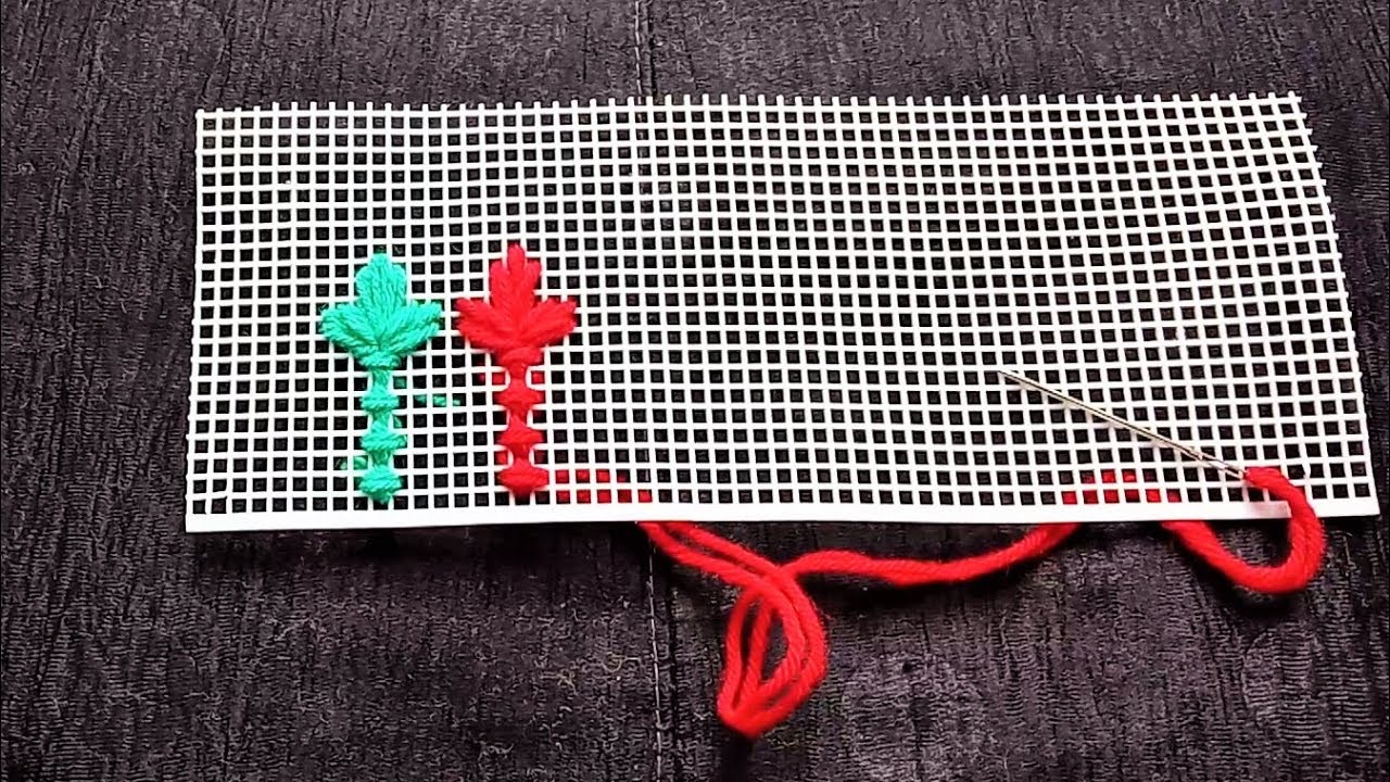 Plastic Canvas Stitch || Design 120 || By LET'S MAKE IT ? - YouTube