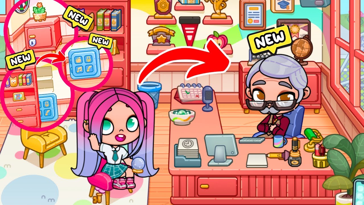 😮NEW UPDATE | NEW SECRETS IN PRINCIPAL'S OFFICE UPDATE | AVATAR WORLD ...