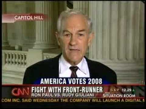 Ron Paul Calls For Giuliani to Apologize. - YouTube