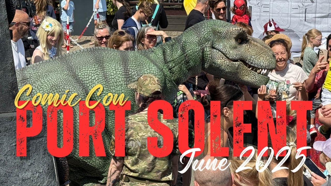 Comic Con Port Solent - Saturday June 14th, 2025 - YouTube