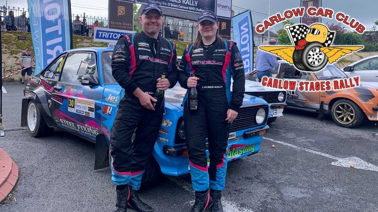 Frank Kelly - CARLOW STAGES RALLY EVENT VLOG 2022 - Mk2 Challenge - YouTube