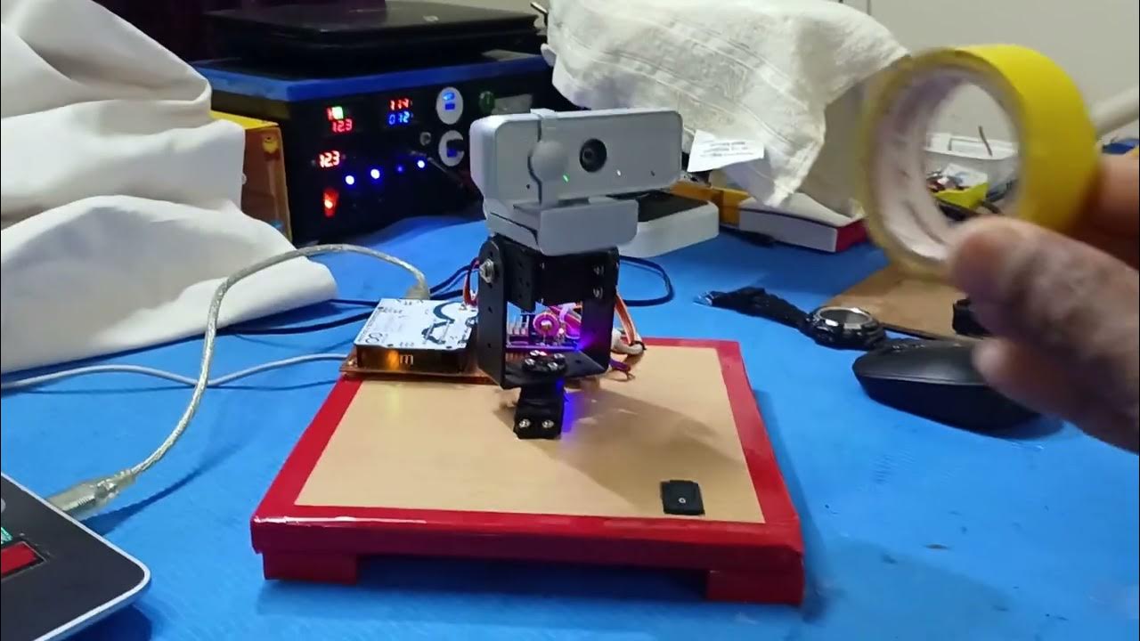 AI WebCam | Pan Tilt | Servo Control | Open CV | Arduino Project ...