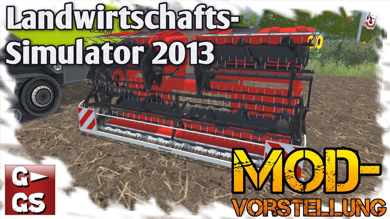 LS13 Mod Geringhoff Schneidwerk mit krassen Details Modvorstellung LS ...