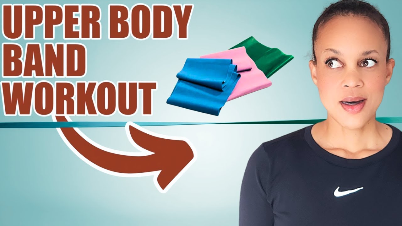 Resistance Bands Exercise to Tone Arms & Improve Posture💕Beginner ...