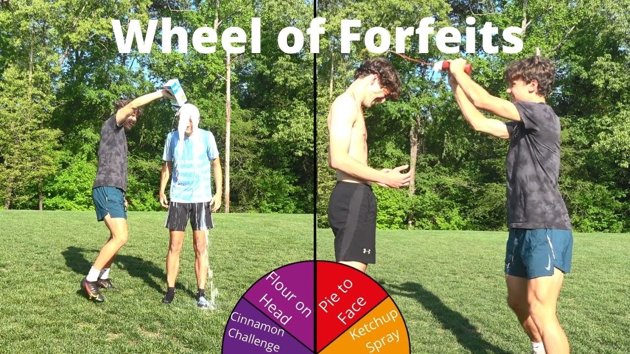 Extreme Wheel of Forfeits | Football - YouTube