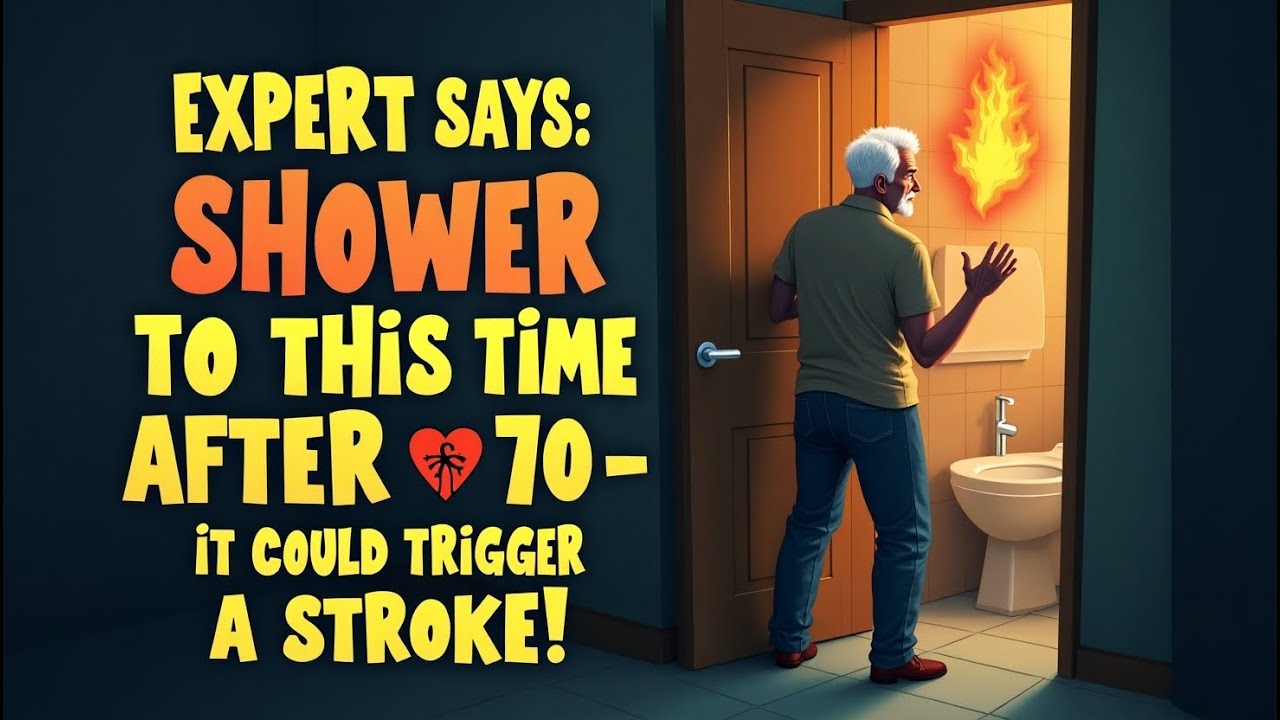 Expert says: Never shower at this time after 70 – it could trigger a ...