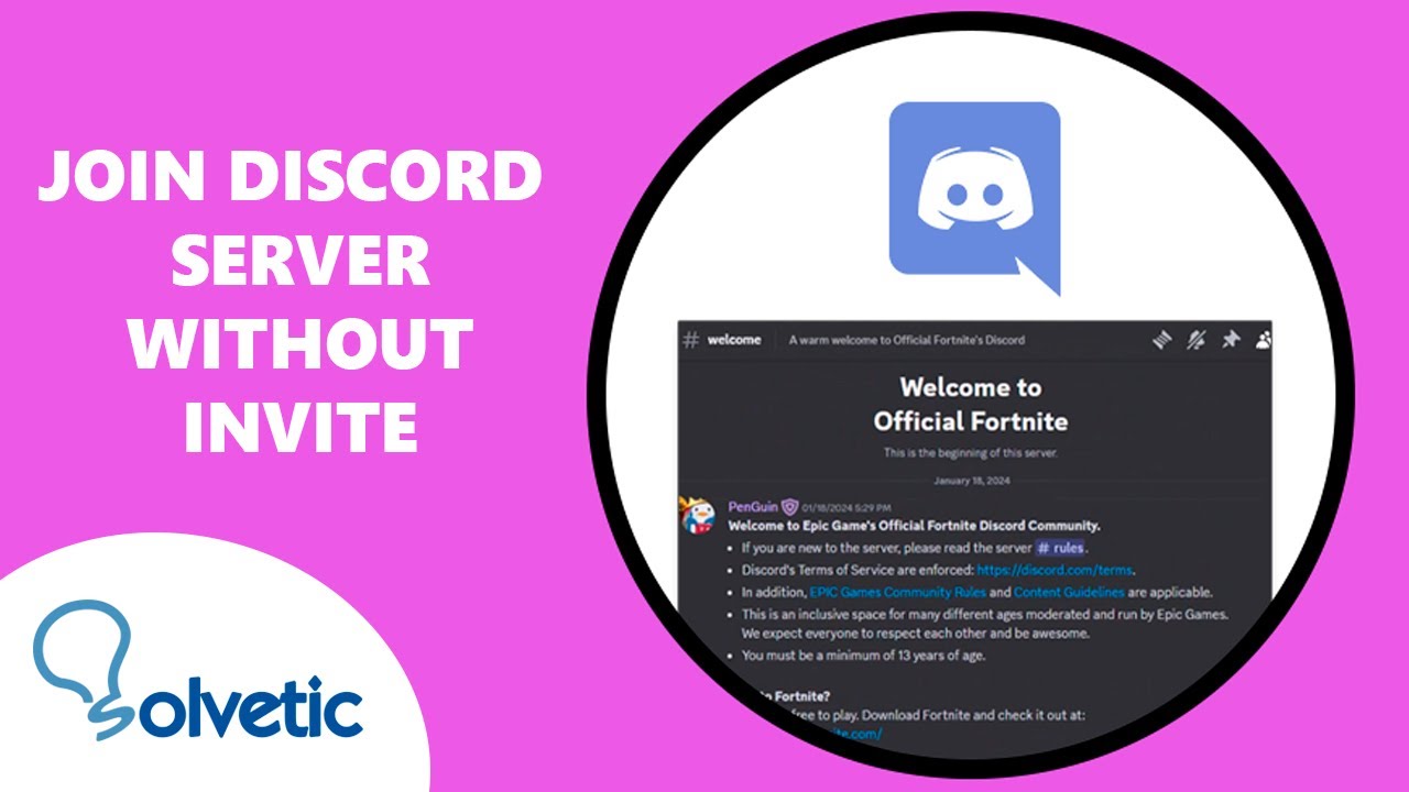 Join Discord Server Without Invite - YouTube