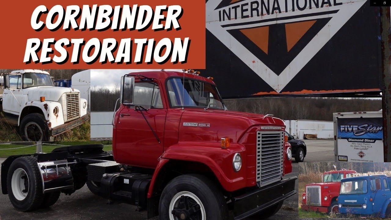 International FLEETSTAR Restored; Loadstar, Transtar, Cargostar - YouTube