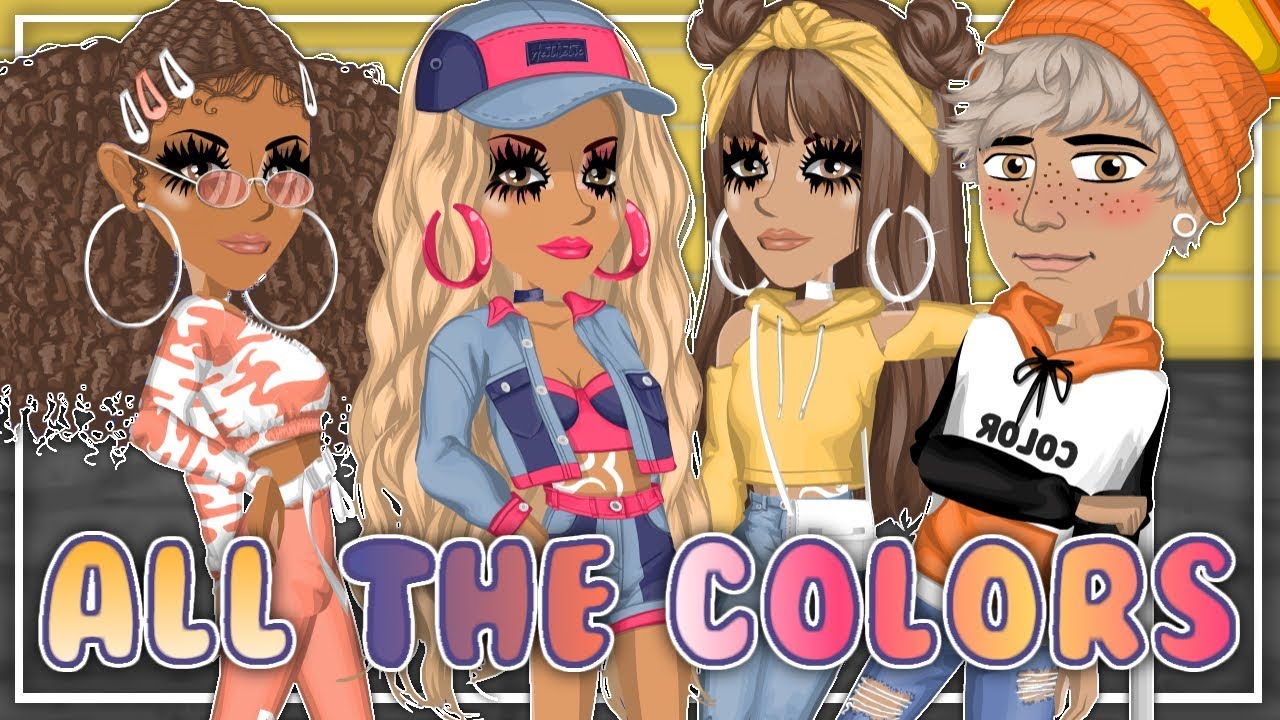 ALL THE COLORS Theme | BOLD Looks / MSP - YouTube