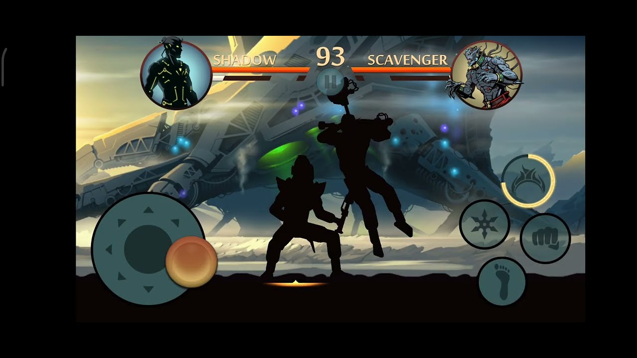 Shadow fight 2|max level |finishing space ship challenge|finishing one ...