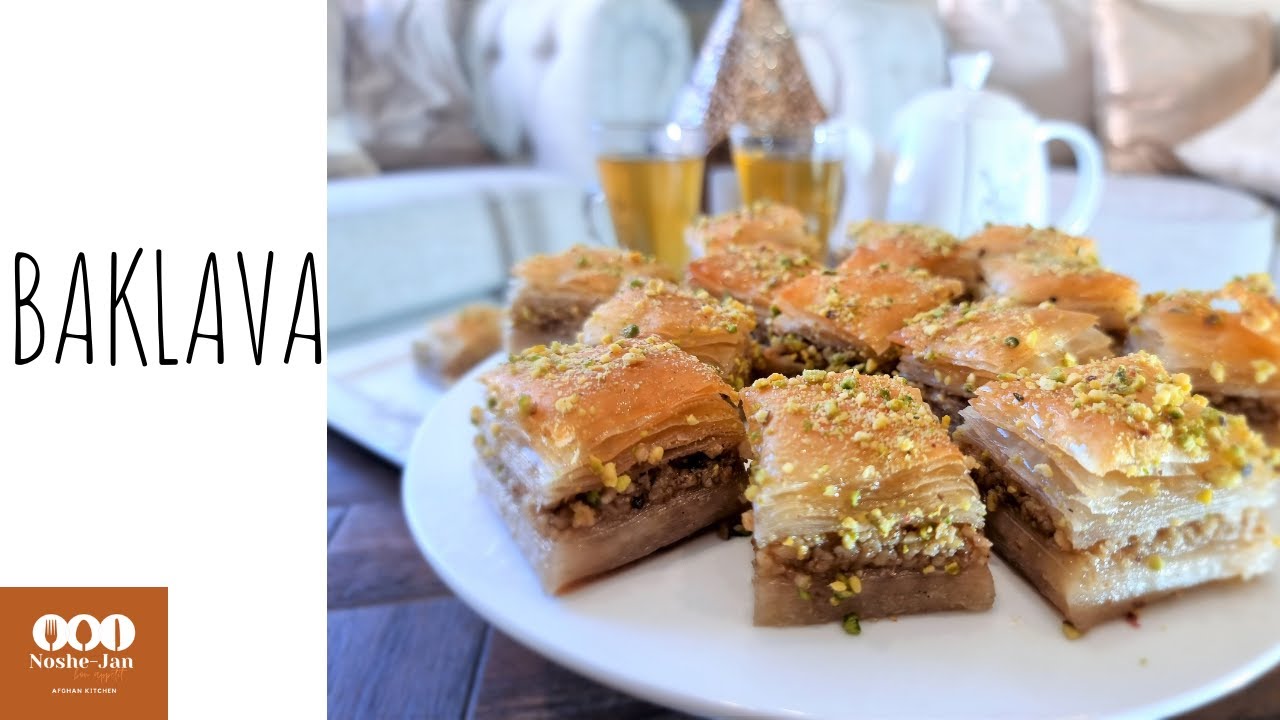 baklava | baghlawa | dessert | afghan recipe | ep.14 - YouTube
