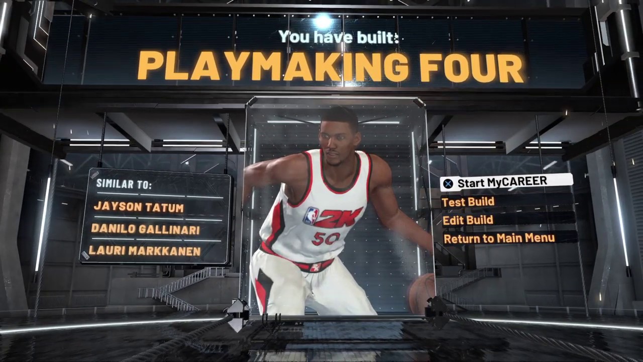 How To Make The Best Playmaking Four in NBA 2K20 - YouTube