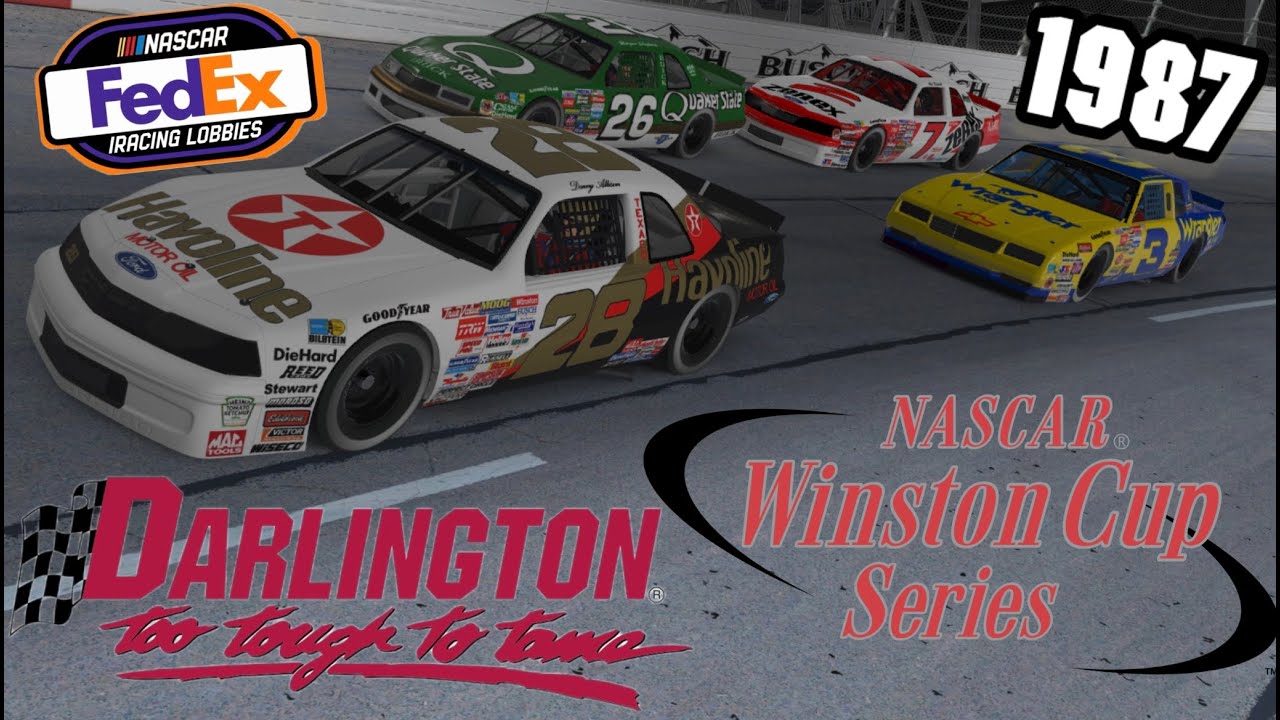 1987 NASCAR WINSTON CUP SERIES RACING AT DARLINGTON | NASCAR iRacing ...