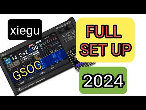 XIEGU GSOC - FULL SET UP - 2024 (g90) - YouTube