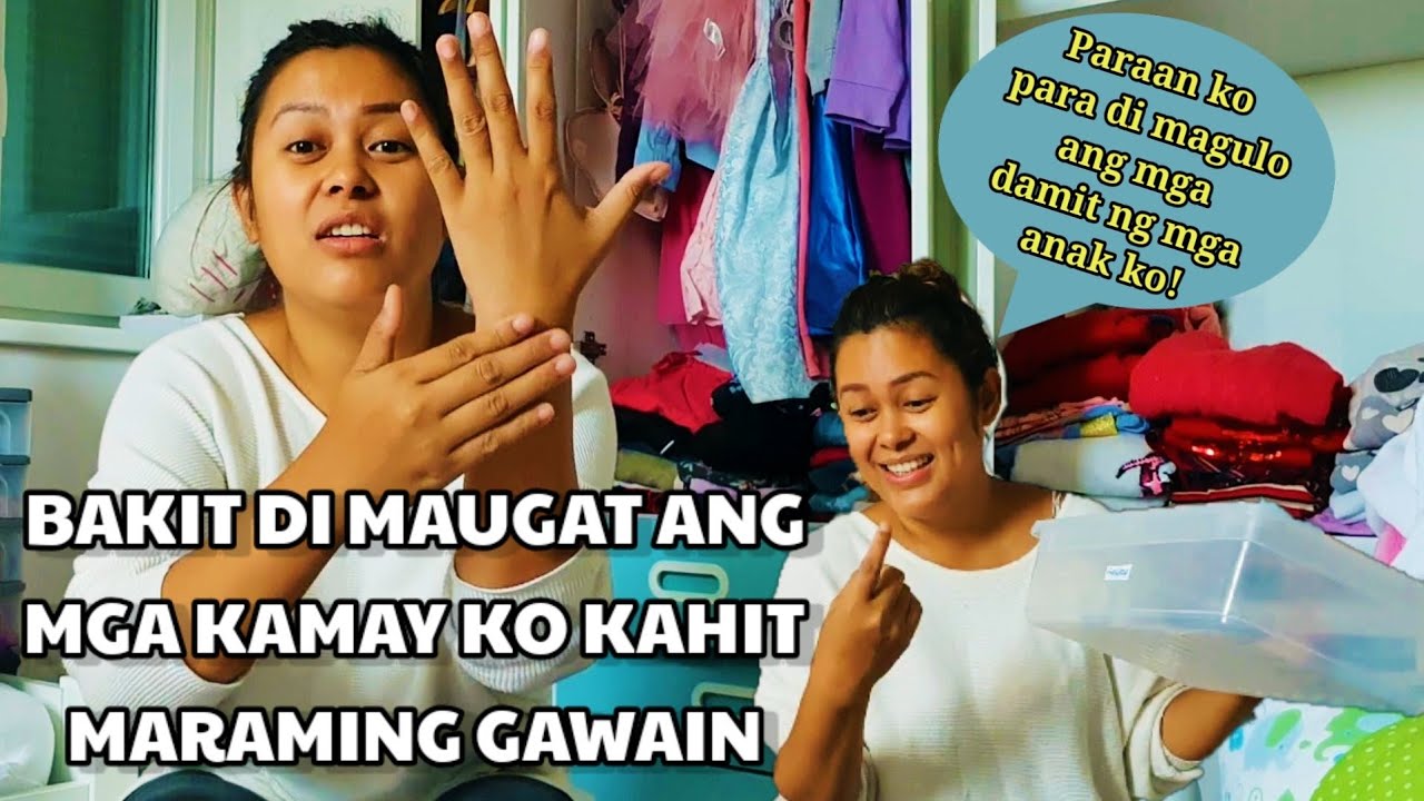 PAANO AKO MAG PREPARE NG MGA DAMIT | BAKIT DI MAUGAT ANG MGA KAMAY KO ...