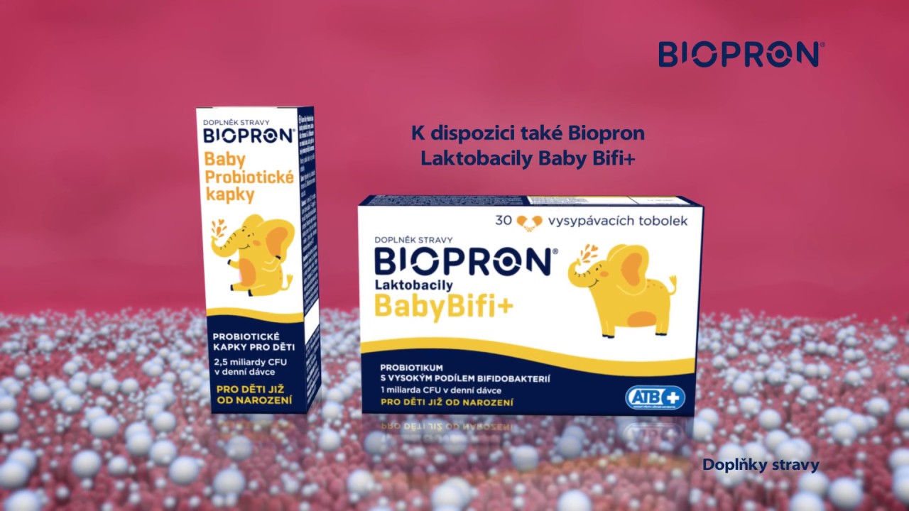 Biopron Baby Probiotické kapky - YouTube