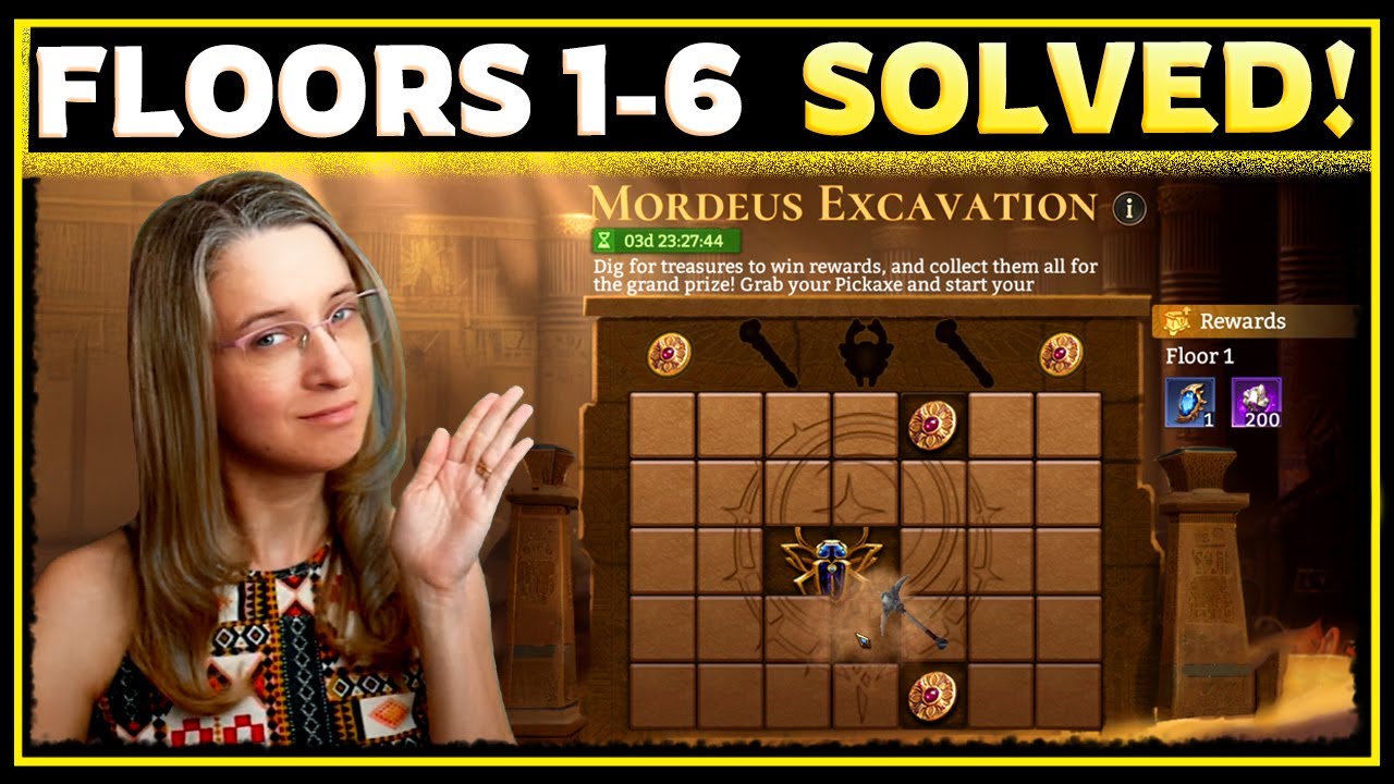 Mordeus Excavation Floor 1-6 SOLVED (June 2025) Watcher of Realms - YouTube