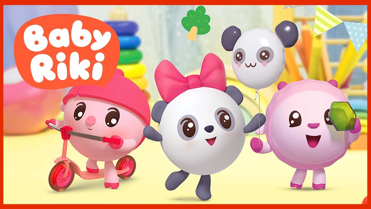 BabyRiki RO 🪁 Lumea Colorată a copilașilor BabyRiki | Desene animate ...