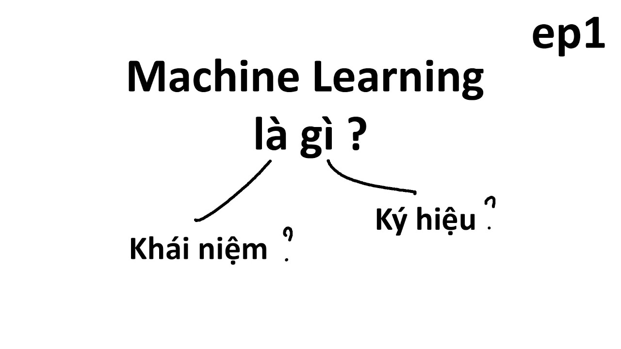 Machine Learning là gì ? Các khái niệm cơ bản trong học máy - ep1 - YouTube
