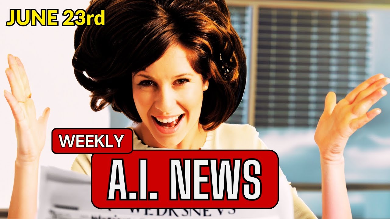 A.I. News of the Week - June 23 - YouTube