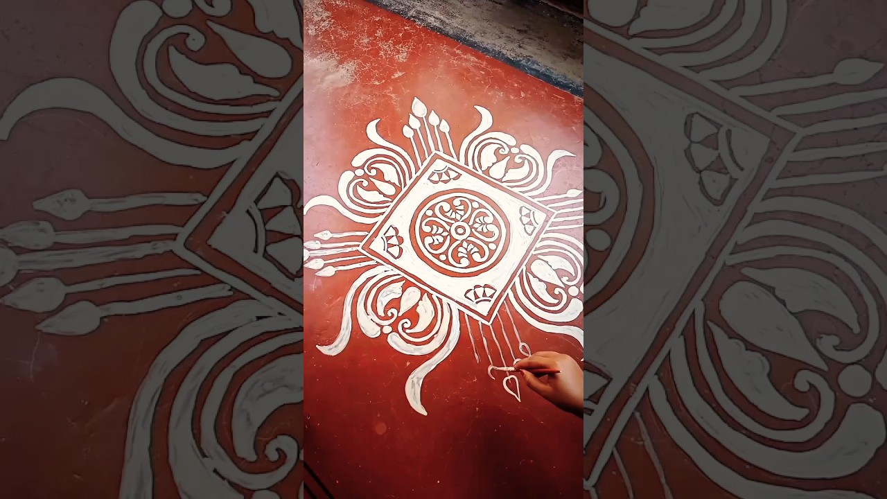 best alpona design ♥️ ️ #newvideo #shortvideo #viral #best # ...