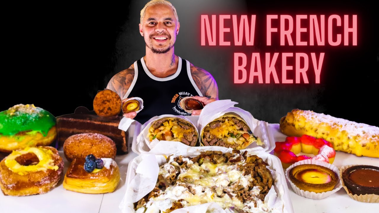 I TRIED THIS NEW FRENCH BAKERY 🤤 MEXICAN FOOD MUKBANG ASMR - YouTube