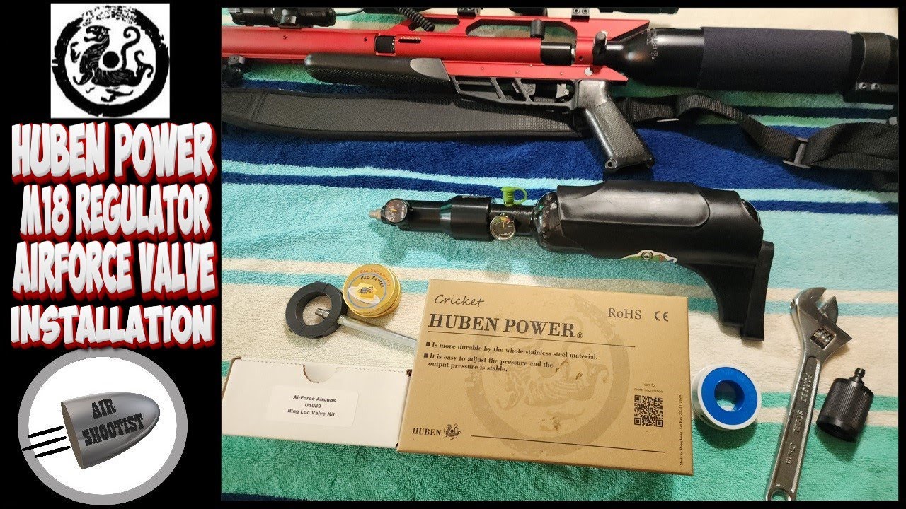 Airforce Airguns Condor / Talon Valve Removal & Installation On Huben ...