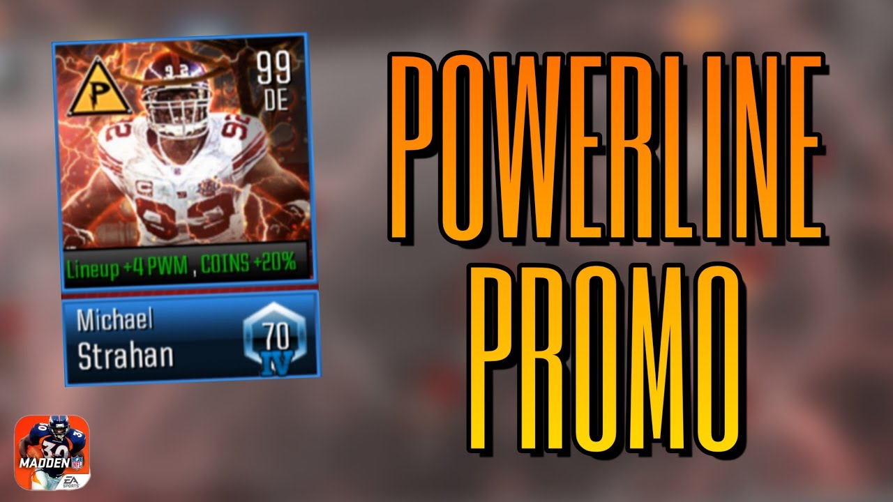 POWERLINE PROMO! HOW TO EASILY BEAT THE EVENTS! MADDEN MOBILE 19 ...