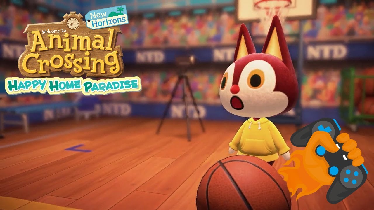 Indoor Ball Sports Arena | Rudy | Animal Crossing: Happy Home Paradise ...