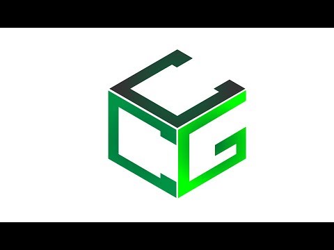 Cube Logo design with Custom Letters in Adobe Illustrator CC - YouTube