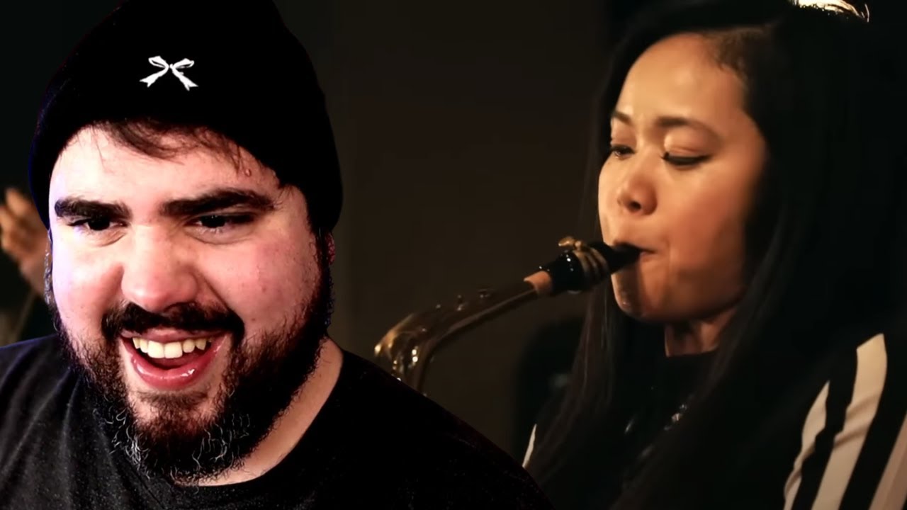 Juna on SAX?! Tokyo Groove Jyoshi 'What is hip' | Musician Reaction ...