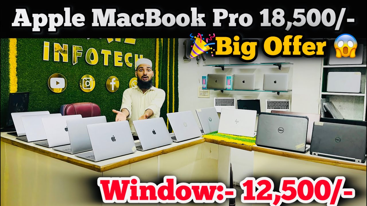 Laptop Starting Price 12,500 | Laxmi Nagar computer market | branded ...