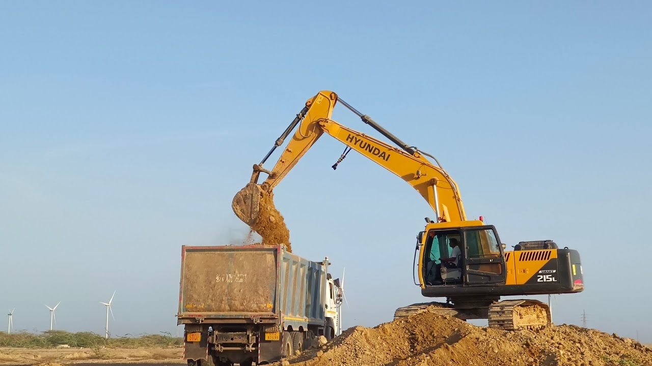 Hyundai excavator truck loading work to SM enterprice. April 27, 2023 ...
