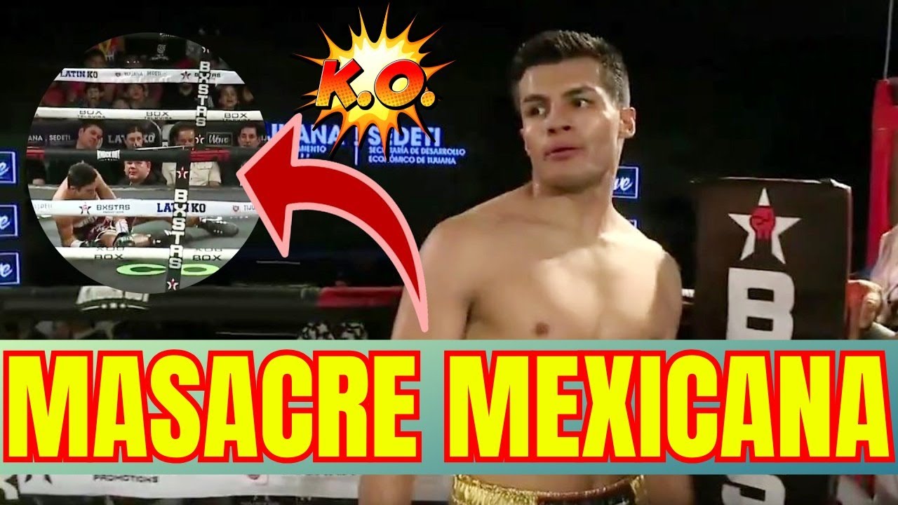 ¡NOQUEÓ EN SEGUNDOS! El INVICTO MEXICANO ALBERTO MORA hace HISTORIA en ...
