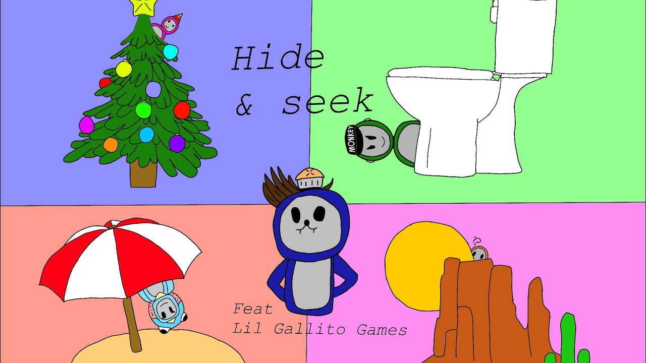 Hide And Seek in GORILLA TAG (feat lil Gallito Games) - YouTube
