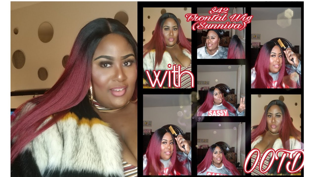 $42 Lace Frontal Wig & OOTD - YouTube