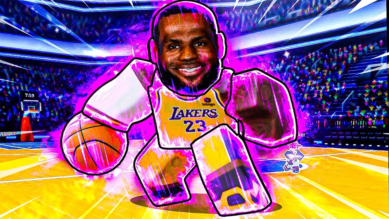 I Became LEBRON JAMES in Roblox Basketball Zero - YouTube