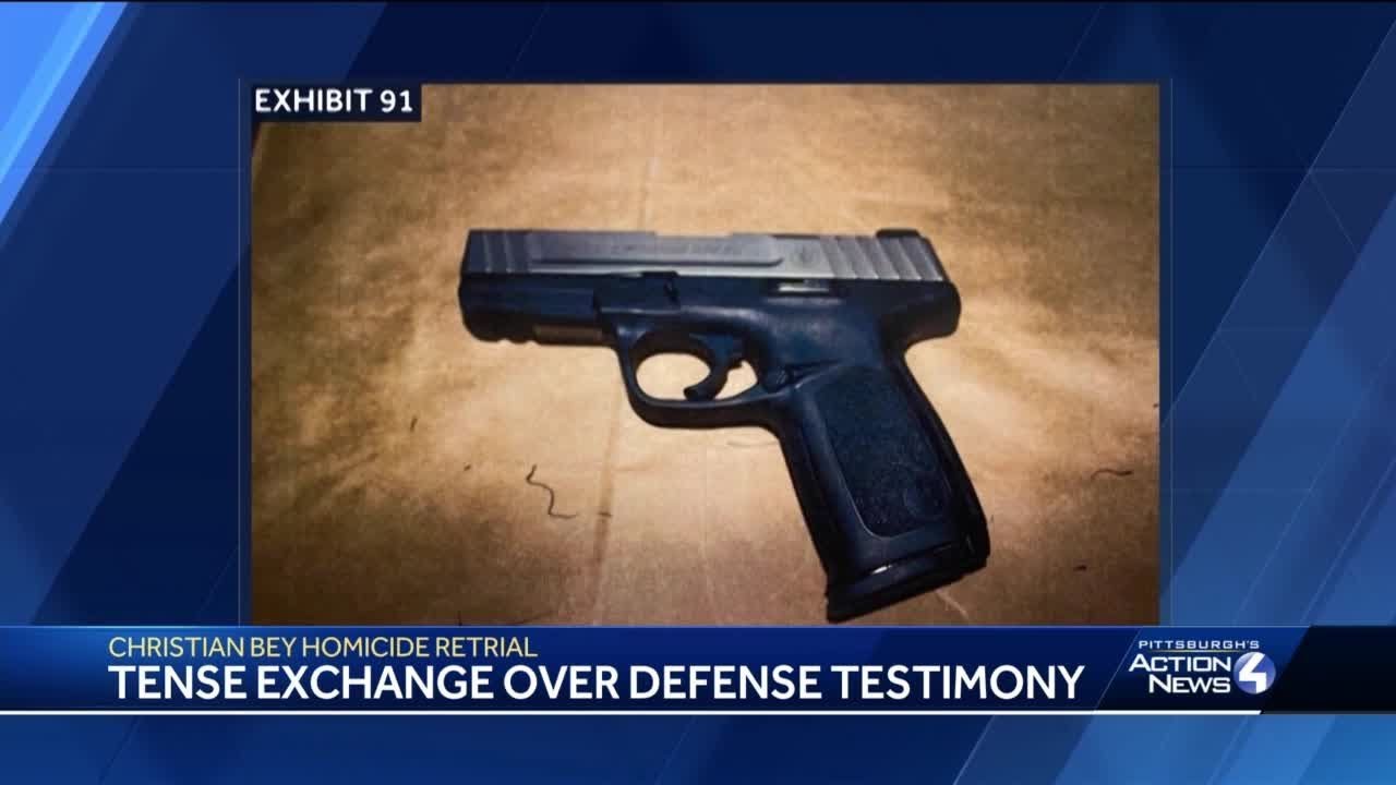 Christian Bey homicide retrial: Tense exchange over defense testimony ...