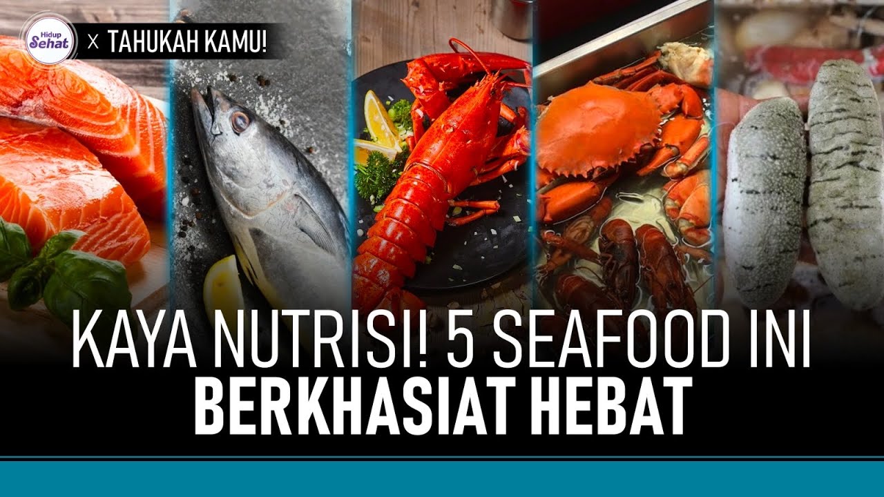Hobi Makan Seafood? Ini 5 Hewan Laut Paling Bergizi untuk Dikonsumsi ...