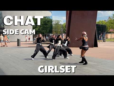 [DANCE IN PUBLIC AMSTERDAM/NETHERLANDS][SIDE-CAM] GIRLSET(걸세트) - CHAT [DANCE COVER][D1STINTO][4K]