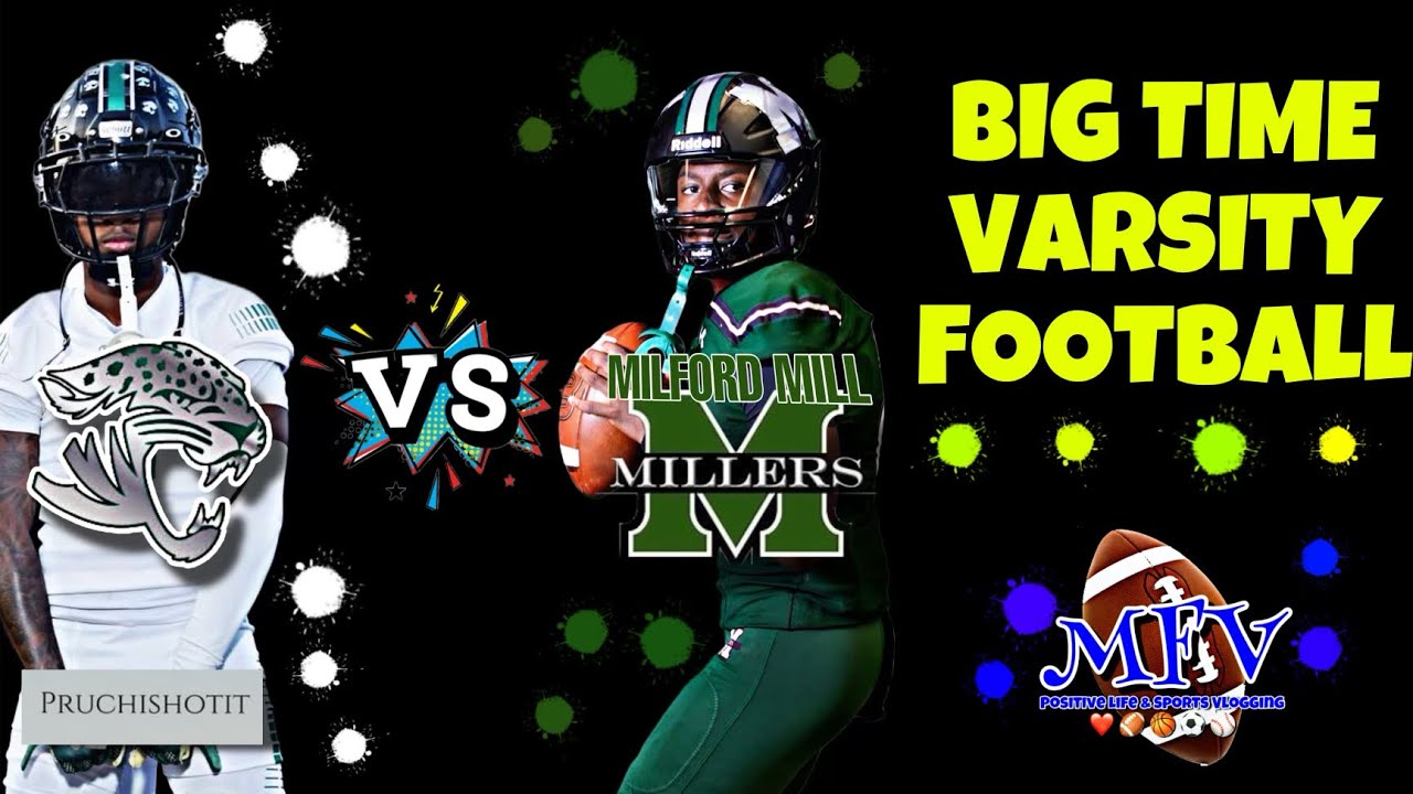 🏈🏈 BIG TIME FOOTBALL SCRIMMAGE | Flowers vs Milford Mill | Varsity ...