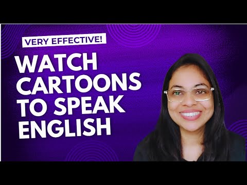 How to practice English speaking with CARTOONS | Watch cartoons in ...