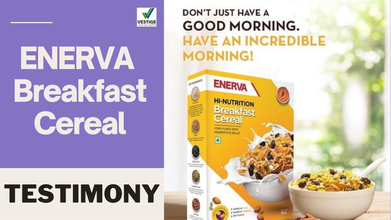 Vestige Enerva Breakfast Cereal | Testimony | In Hindi | Digital ...