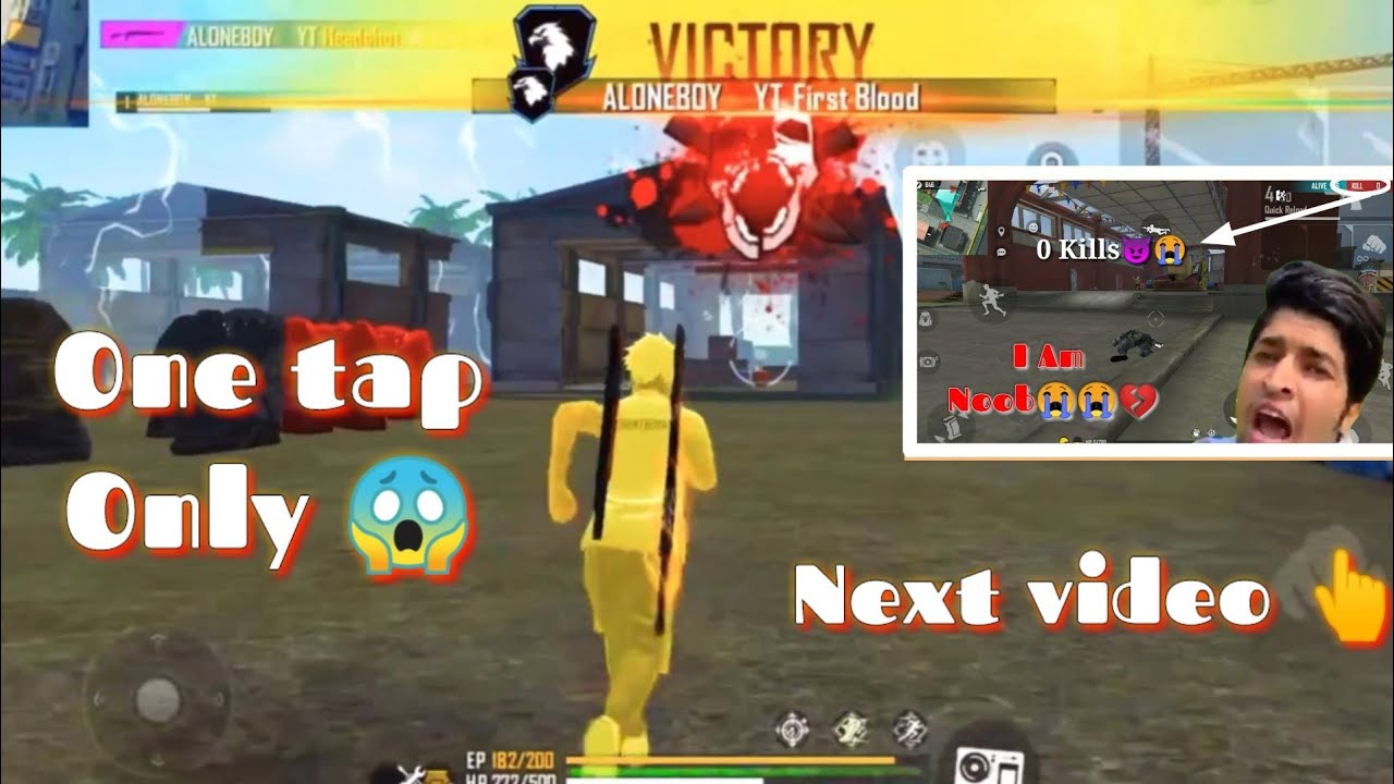 Free fire 1 tap headshot Gameplay video √|| Free fire 1 tap headshot 😈😱 ...