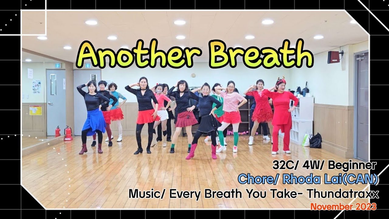 [정지현Linedance] Another Breath/ Beginner/ Chore: Rhoda Lai(CAN)/ 댄스하러가자 🎶🎶/#정라인댄스 #demo #김해청소년수련 ...