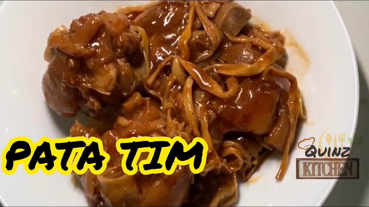 Pata Tim Recipe With Banana Blossom - Banana-breads.com