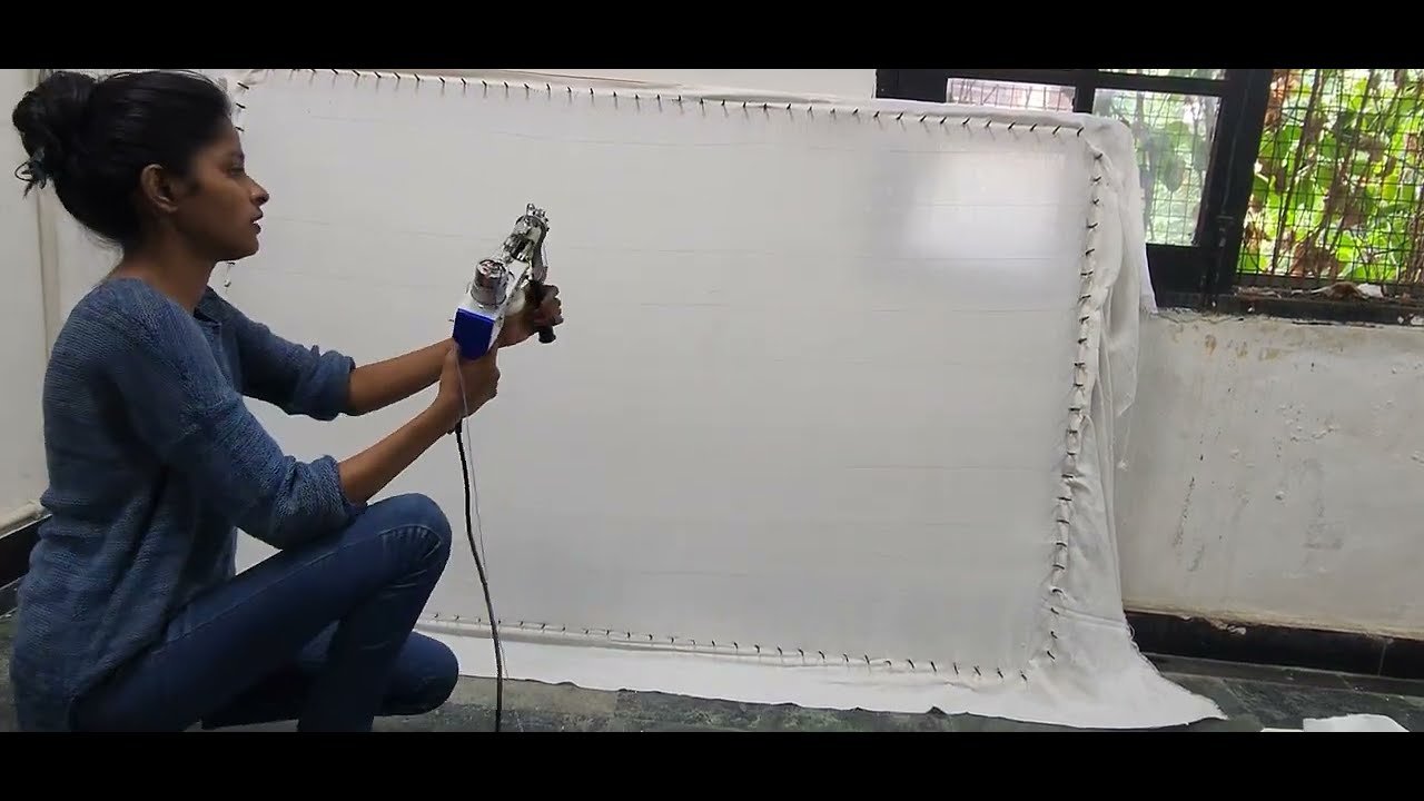 Tufting setup for preparation - YouTube