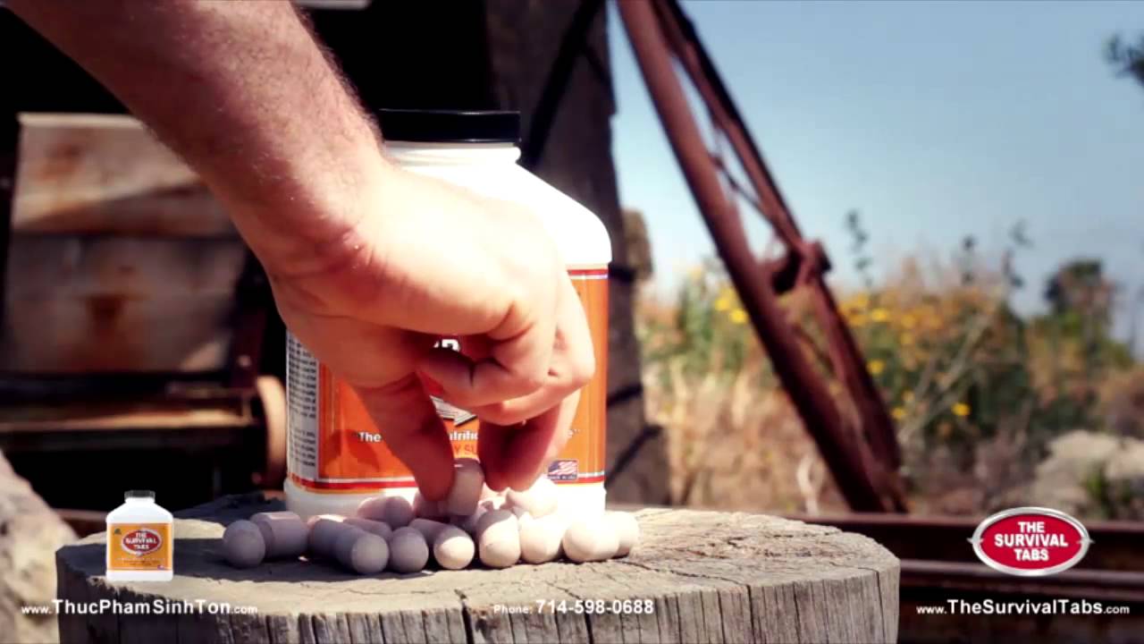 Survival Tabs Emergency Food Earthquake Food Rations Food Storage - YouTube